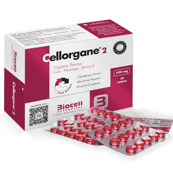 CELLORGANE F2 G4 60 CAPS // TERAPIA DIGESTIVA